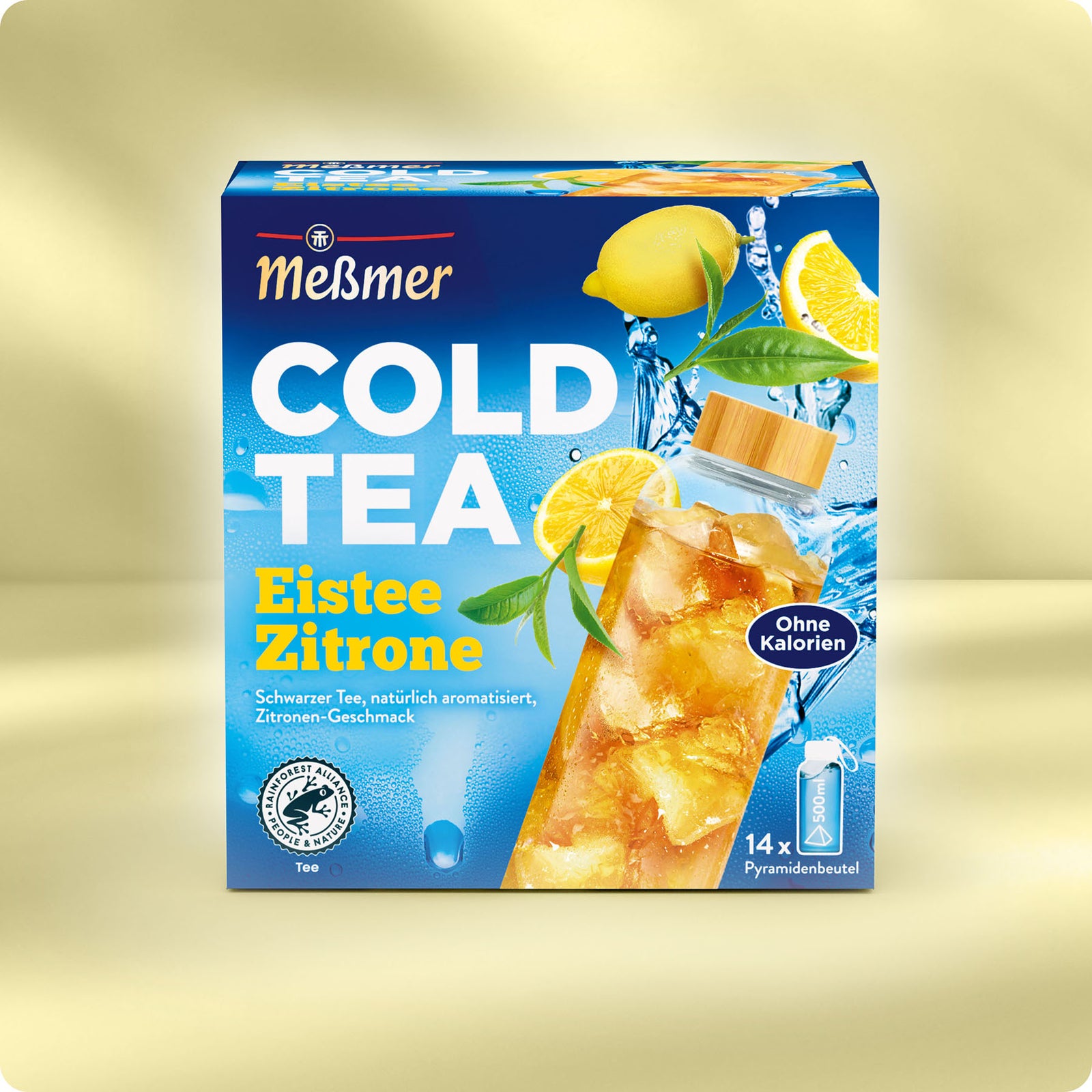 Meßmer Cold Tea | Erfrischender kalter Tee ohne Zuckerzusatz