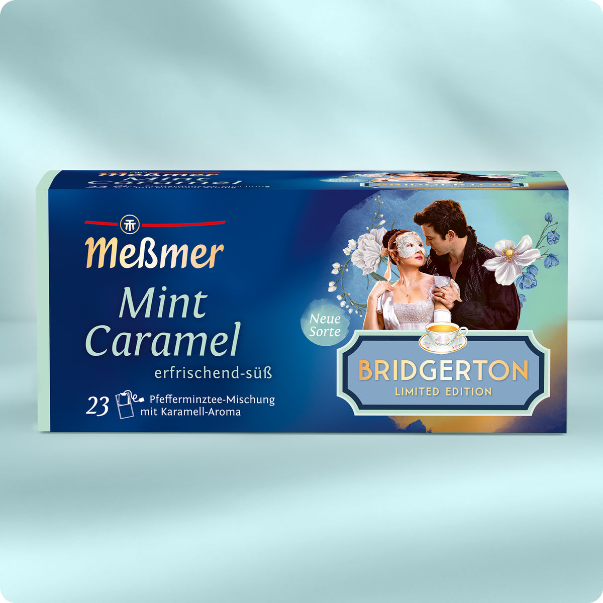 Meßmer Mint Caramel im exklusiven Bridgerton-Design (23 Beutel)